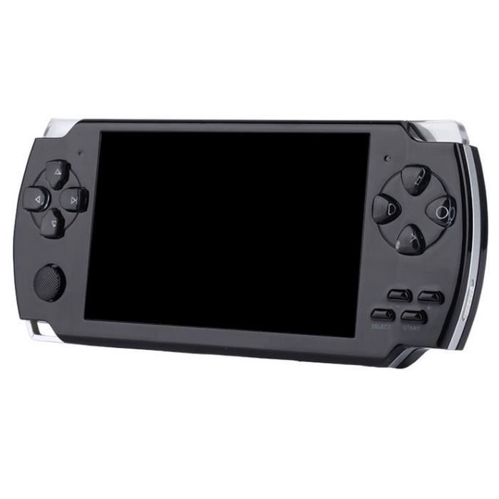 Noir-Console De Jeu Portable Avec Écran De 4.3 Pouces, Lecteur Mp4, Mp5 ...