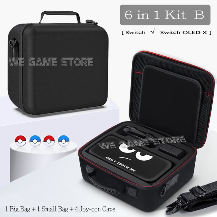 Kit B 6 en 1 - Sac à main de luxe pour console Nintendo Switch, étui de ...