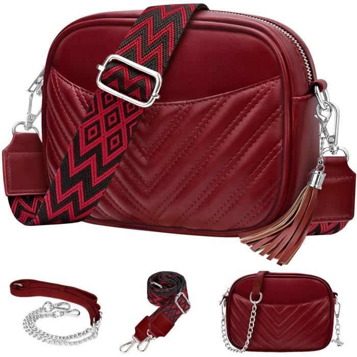 Sac Bandoulière Femme Petit Sac A Main Bandoulieres Femmes Pu Cuir Sac ...