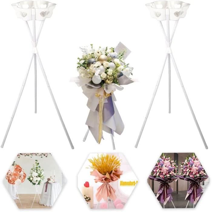 Kit de Support de Ballon,Tige Ballon,Tige de Support Ballon,Arbre à ...