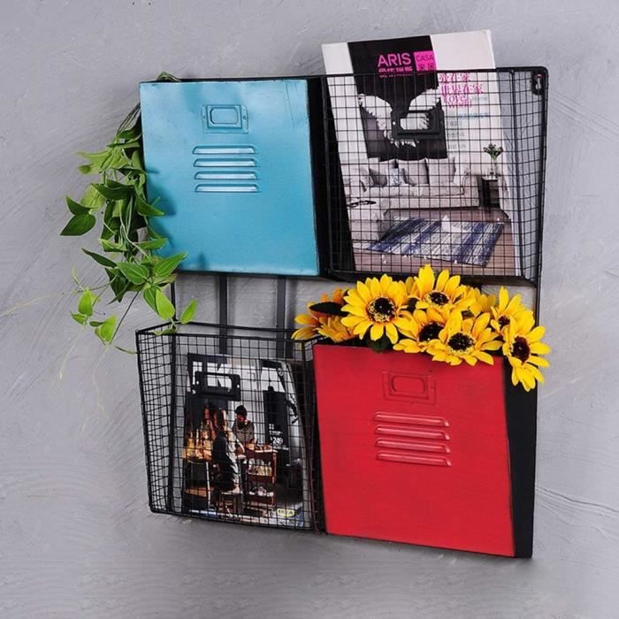 PORTE-REVUE Etagère murale Porte-revues, Porte-revue mural Le support ...