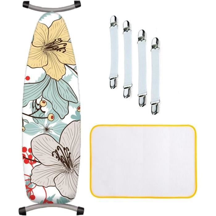 Housse Table À Repasser Pour Une Largeur De (45-60 Cm) Et Une Longueur ...