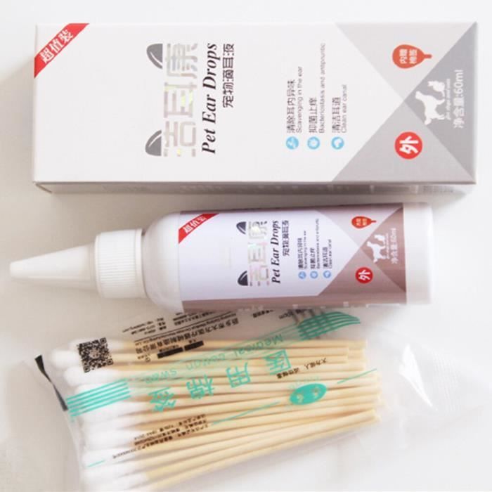 Cat And Dog Ear Cleaner Pet Ear Drops For Infections Control Yeast ...