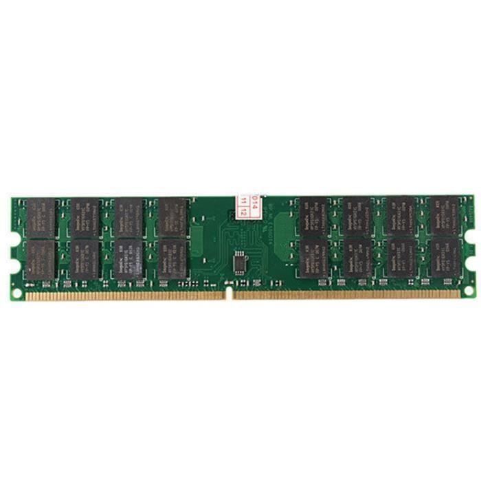 Curieux-Nouvelle MéMoire de 4 Go RAM DDR2 800MHZ PC2-6400 Carte à 240 ...