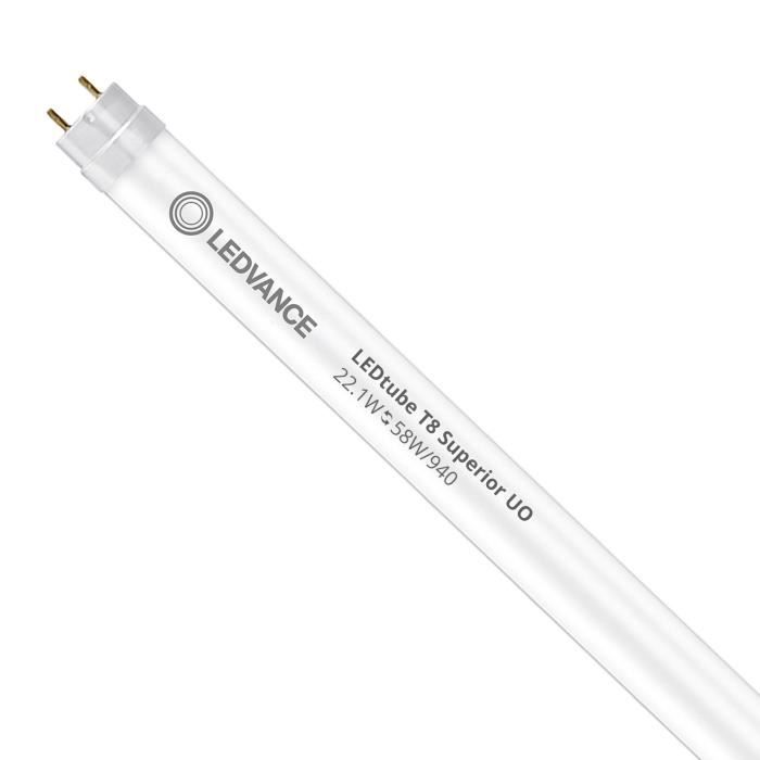 Tube LED T8 Superior - LEDVANCE - 150cm - 22.1W - 4100lm - Blanc Froid ...
