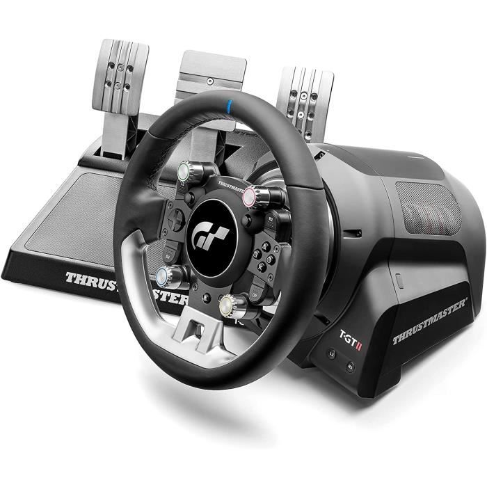 Volant Racing - Thrustmaster - T-GT II - Retour de Force - Compatible ...