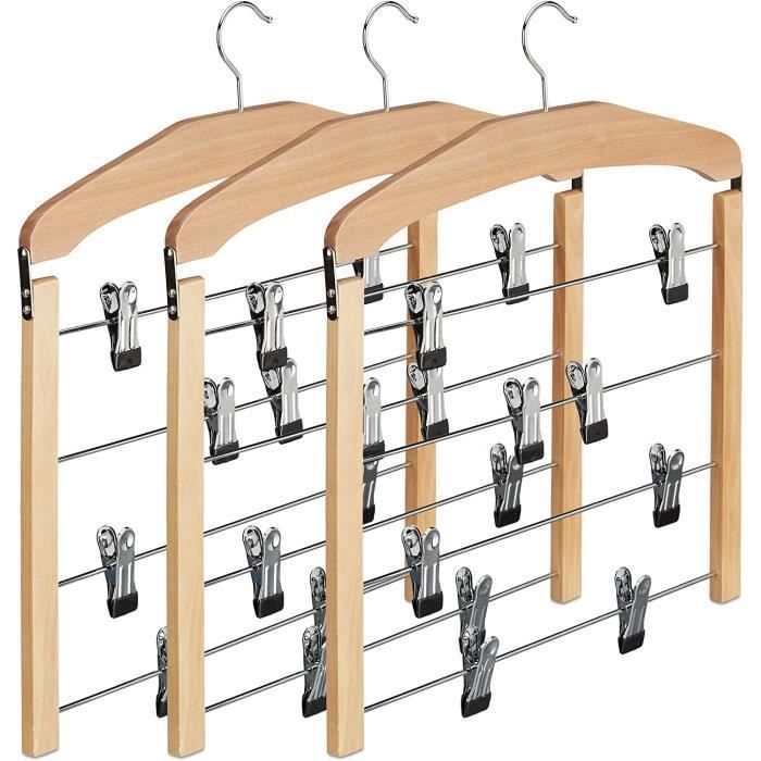 Cintre multiple bois crochet187 - Cdiscount Maison