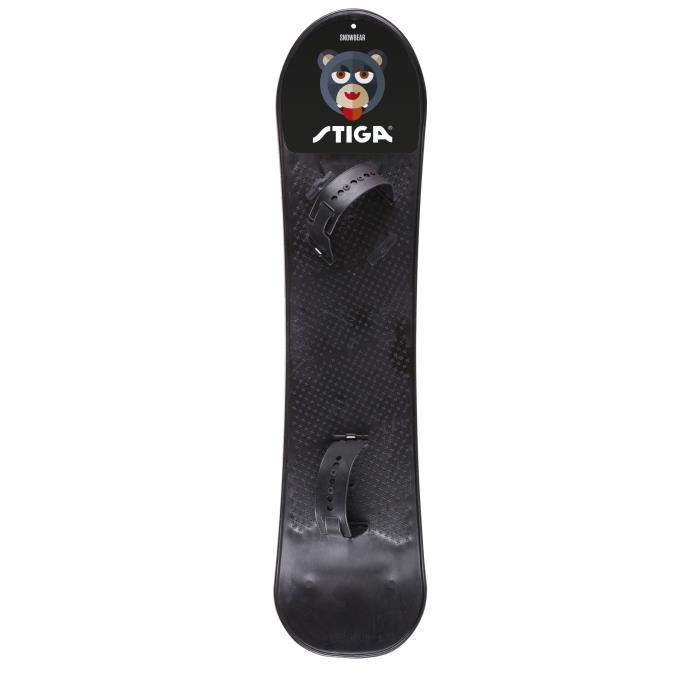 STIGA Snowboard Ours pour enfant - Noir - Cdiscount Sport