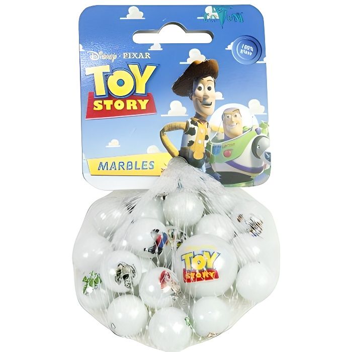 Billes - Toy Story - Sac de 21 billes - Diamètre 2 x 1.6 cm - Boulet 2. ...