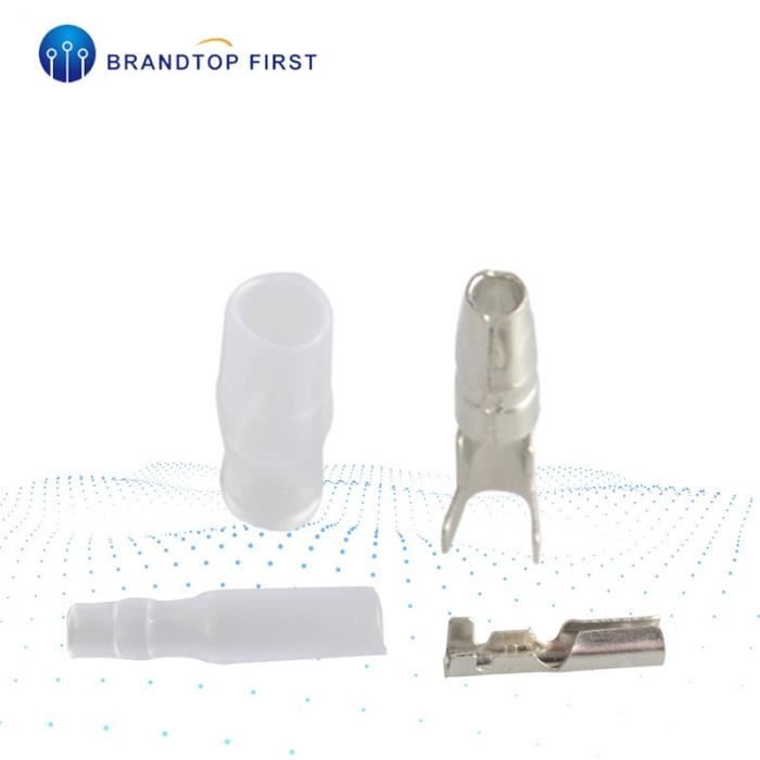 COSSE ELECTRIQUE,--Bornes à sertir femelle + mâle, 10 jeux de ...