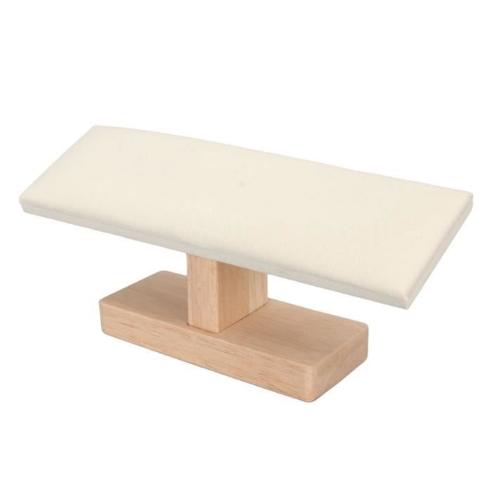 Support de bracelet en T - ZERONE - Beige - Velours doux - Base ...