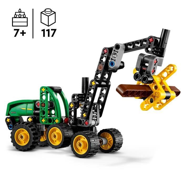 LEGO Technic 42218 L’Abatteuse John Deere 1470H - Jouet de Construction ...