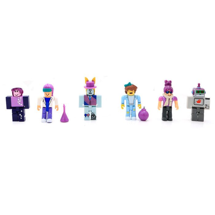 24pcs/set Cartoon Blocks PVC Blocks Animated Toys Series Christmas Gift ...