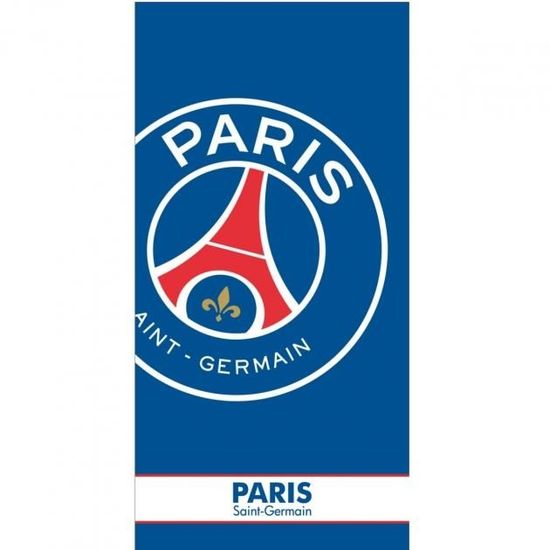 PSG- Serviette - Serviette - Drap de bain/plage… - Cdiscount Maison