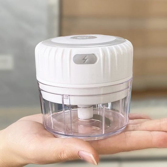 Mini Presse ail et Pilon Électrique de Cuisine Hachoir de Gingembre et ...
