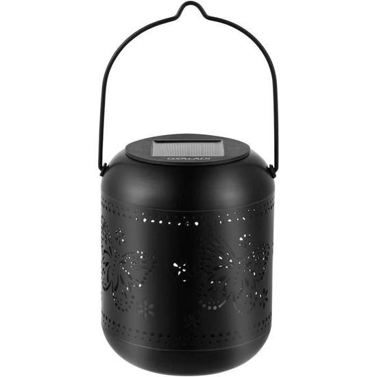 Décor De Lumières De Jardin Lanternes Solaires Décoratives Lanterne Solaire Creuse Lampes ...