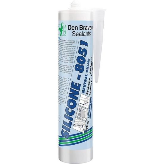 Silicone 8051 Transparent - Mastic Silicone Monocomposant Polyvalent ...