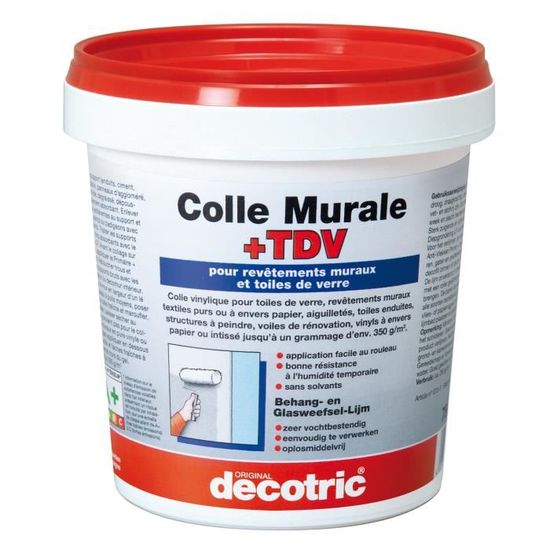 Colle Murale + Tdv 750g - Cdiscount Bricolage
