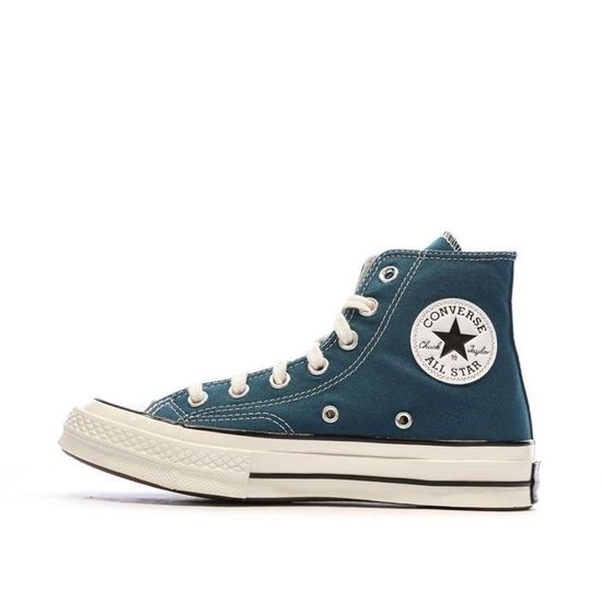 Baskets - Converse - CHUCK 70 HI - Mixte - Vert - Textile - Lacets Vert ...