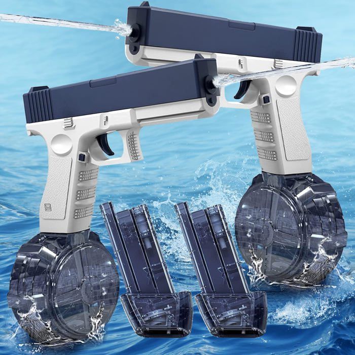 Pistolet a Eau Electrique 2 Pcs, Aquashot Pistolet à Eau électrique ...