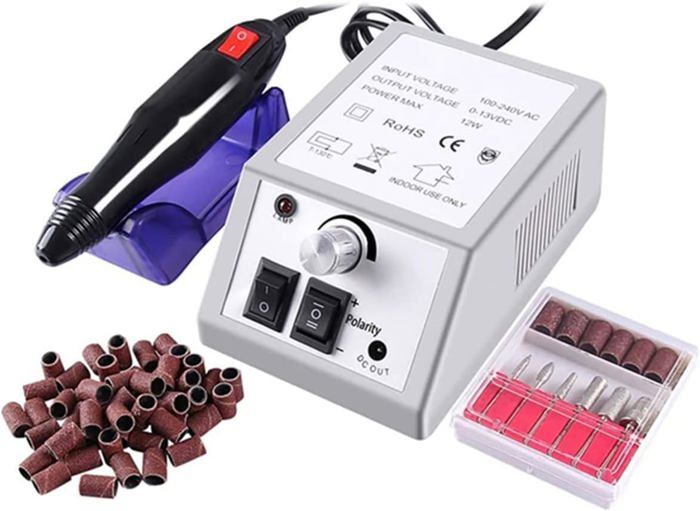 Ponceuse pour Ongles, Manucure éléctrique Ongles Machine à Manucure à ...