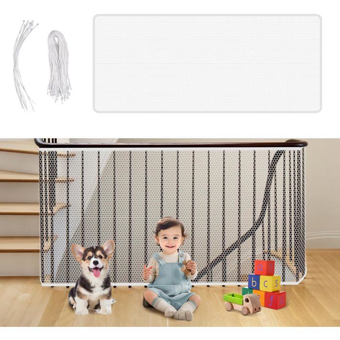 Filet Securite Escalier, Filet De Sécurité Pour Enfant 80cm*3m Filet De ...