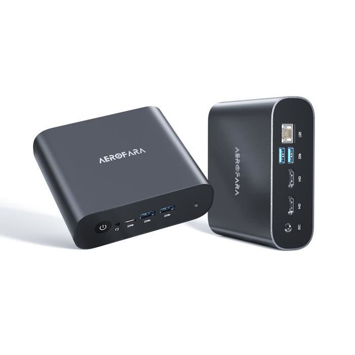 AEROFARA Mini PC Ordinateur de Bureau - A3 LITE Intel Celeron N5105 8GB ...