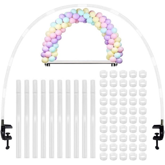 Ensemble Table Ballon Réglable, Table Ballon Arch Kit, Ajustable Arc ...