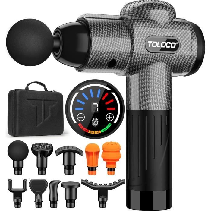 Massage Gun, Upgrade Percussion Muscle Massage Gun For Athletes ...