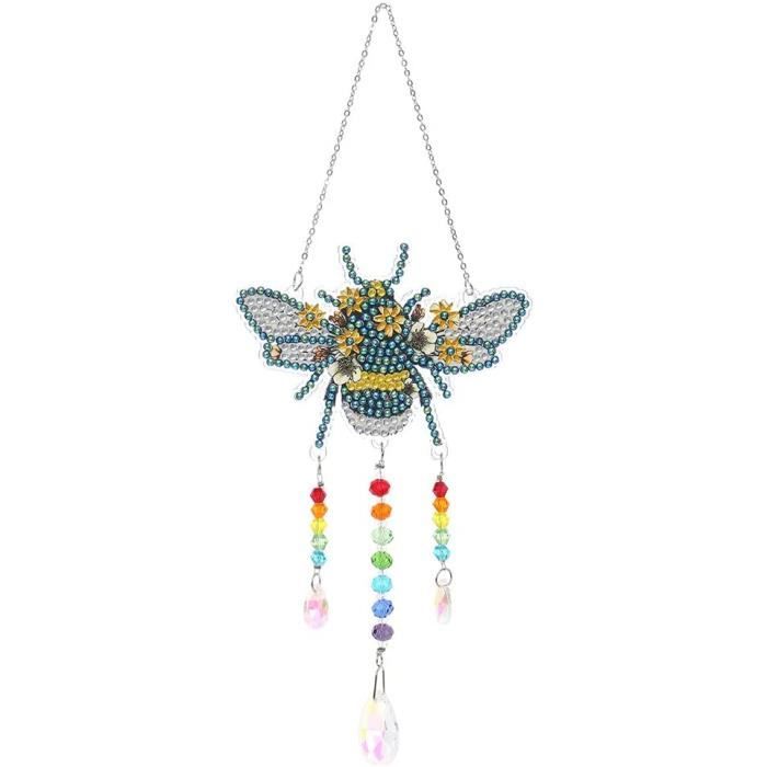 Carillon à vent en cristal à suspendre pour décoration d'intérieur ...