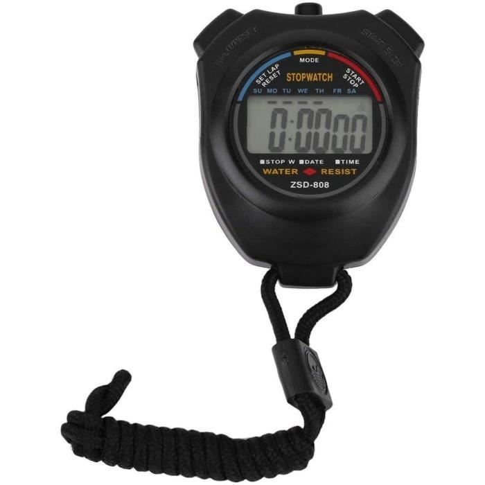 LI-Chronomètre Compteur Chronomètre Professionnel Portable Numérique ...
