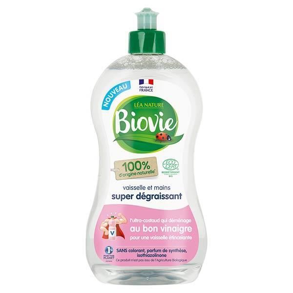 Biovie Vaisselle Mains Super Dégraissant Vinaigre Fruits Rouges Bio ...