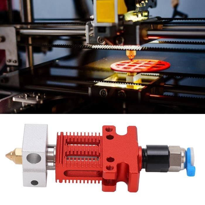 Cikonielf Hotend d'imprimante 3D Tête D'extrusion, Kit d'extrémité Chaude D'extrudeuse D ...
