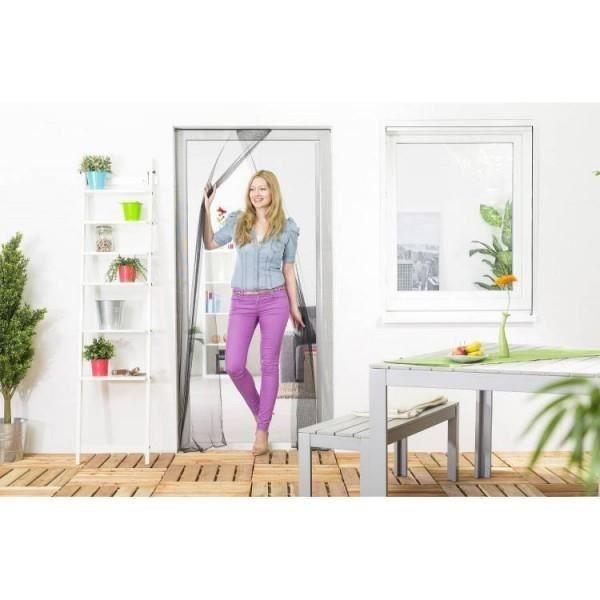 Moustiquaire Rideau 2 Lamelles Auto-agrippante SCRATCH L120 x H210 cm ...