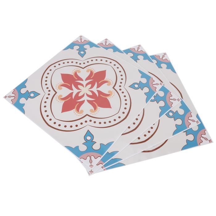 MSA Sticker Mural 4 Pièces/Ensemble Marbre Texture Auto-Adhésif Papier ...