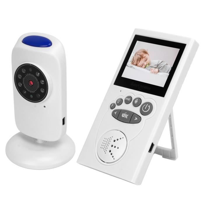 HURRISE Baby Monitor LCD 2.4in Vision Nocturne Interphone 2 Voies ...