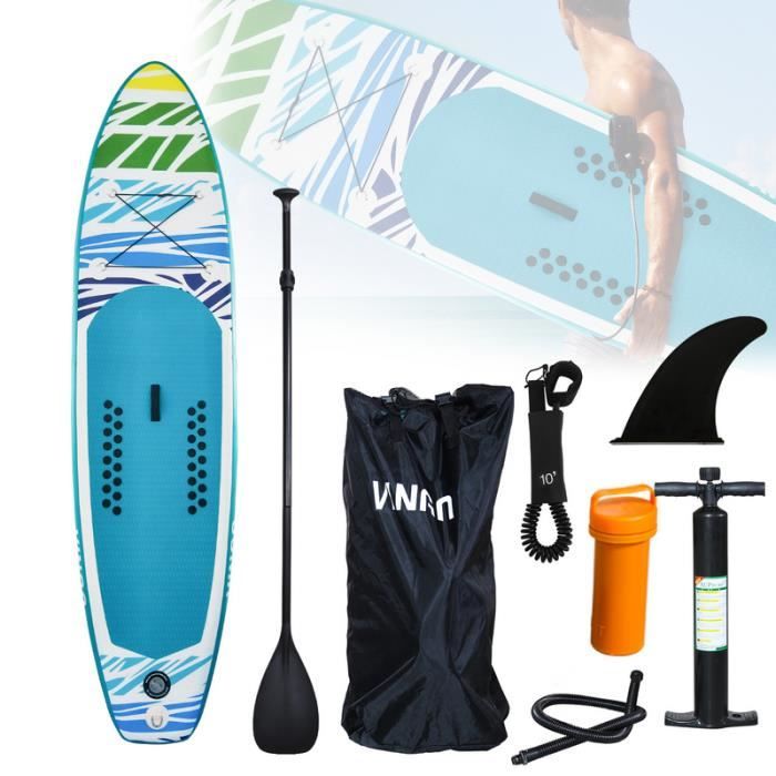 Jiubiaz SUP Board Gonflable Stand up Paddle Portable Ensemble de ...