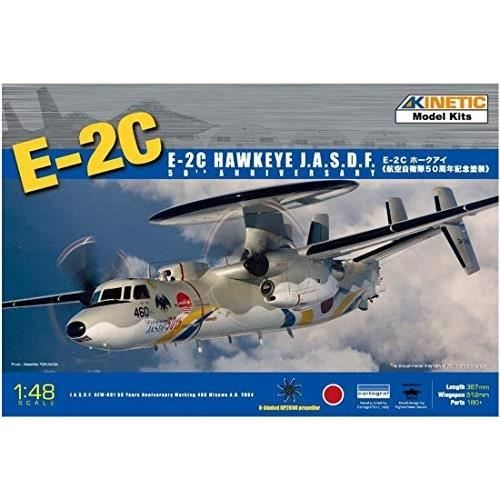 Maquette d'avion Grumman E-2C Hawkeye JASDF 1:48 - KINETIC MODEL KITS ...