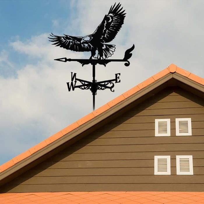 SALUTUYA girouette durable Girouette en acier inoxydable Durable rétro ...