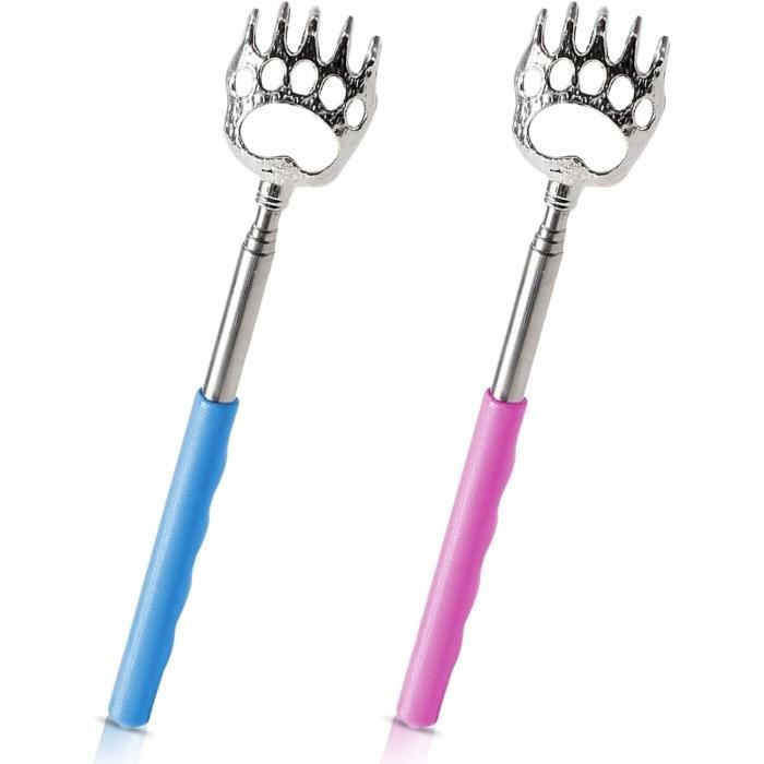 Gratte dos, 2 pièces gratte dos télescopique, grattoir dos griffe d ...