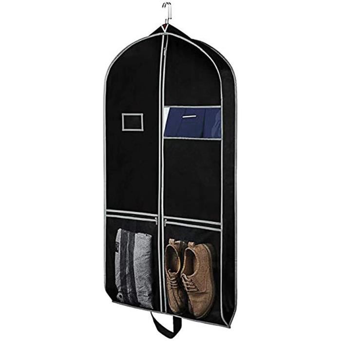 Sunallwell Housses de costume longues pour robes, sacs à vêtements ...