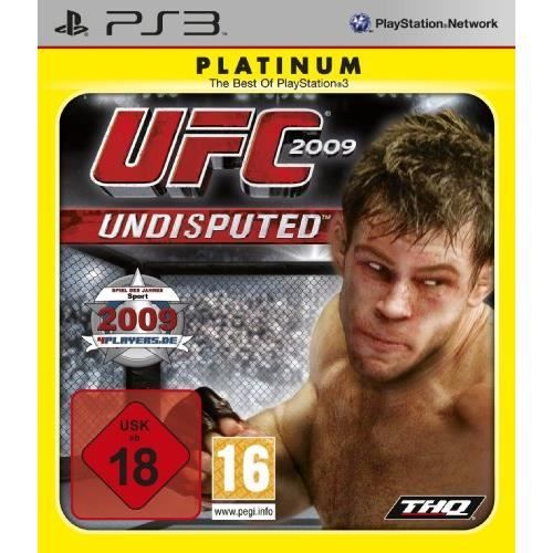 THQ UFC 2009 Undisputed Platinum - 30219 - Cdiscount Jeux vidéo