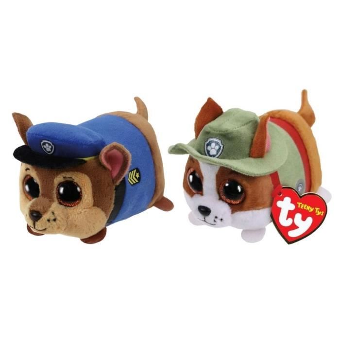 Ty - Peluches - Teeny Paw Patrol - Chase & Tracker - Cdiscount Jeux ...