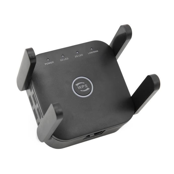 YOSOO Répéteur double bande Répéteur WiFi double bande 2.4G/5G, 1200 mb/s, Booster de , routeur ...