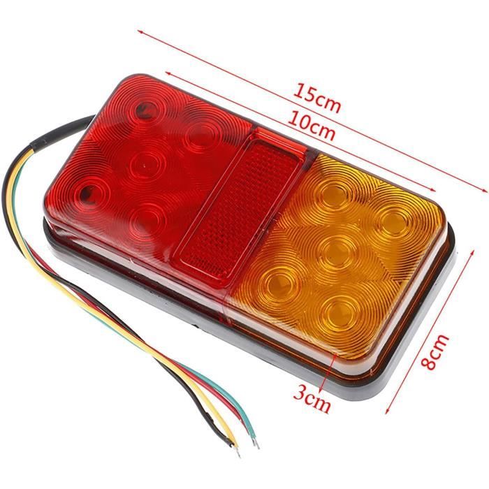 Feux arrière à LED 12V, feux de remorque, feux universels, feux de stop, clignotants indicateurs ...