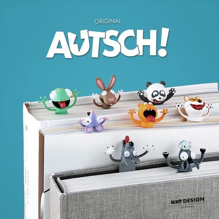 Kxt Marque-Page 3D Amusant Original Autsch! Animaux De Dessin Animé ...