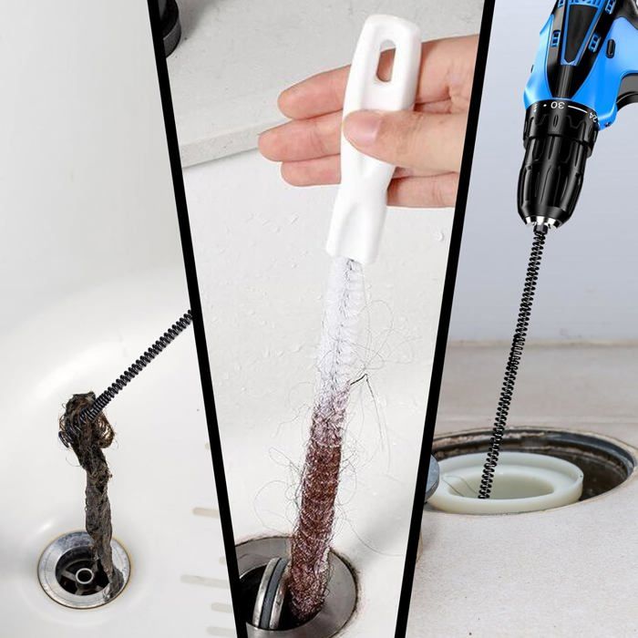 Furet Deboucheur Canalisation Furet 8mm 10m avec Manivelle - Spirale de ...