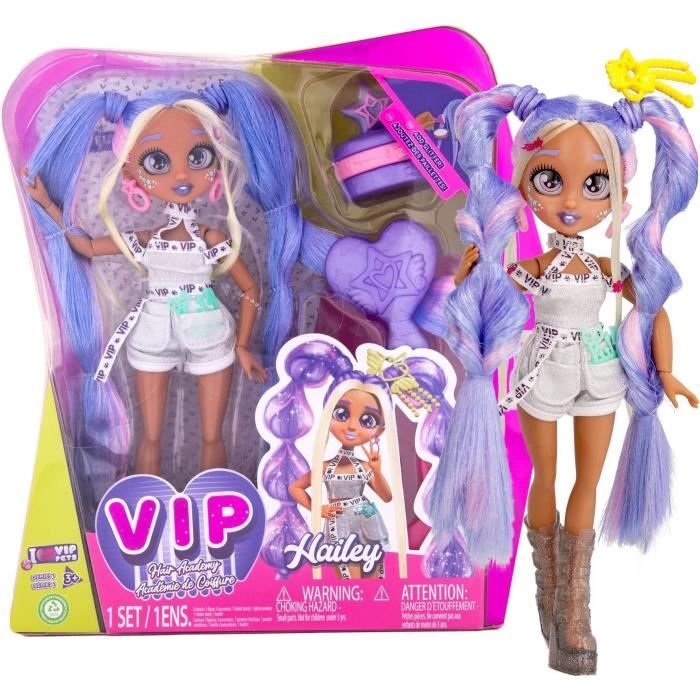 Poupée VIP Pets Hair Academy - Hailey - Cdiscount Jeux - Jouets