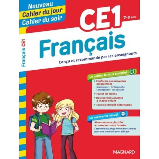 Cahier Français CE1 - Complet avec exercices progressifs et corrigés ...
