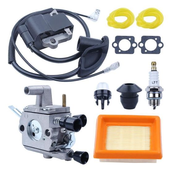 Carburateur Allumage Bobine Air Filtre Pour Stihl FS120R FS200R FS250R FS300 FS350 - Cdiscount ...